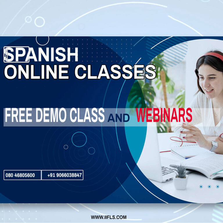Spanish Online Classes Indian Institute Of Foreign Languages
